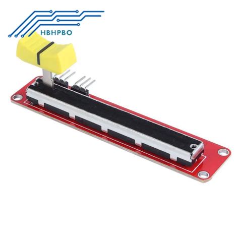 5pcs 10k Sliding Slider Potentiometer Module Dual Output For Arduino For Mcu For Arm For Other
