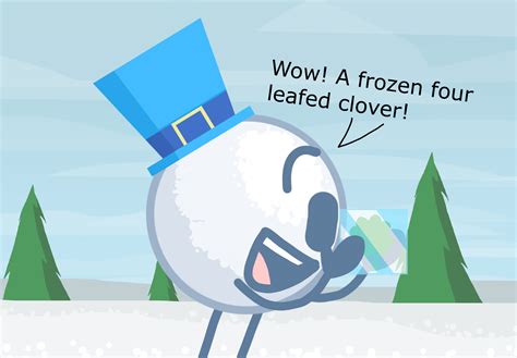 The Snow Leprechaun And The Frozen 4 Leafed Clover By Specjects On