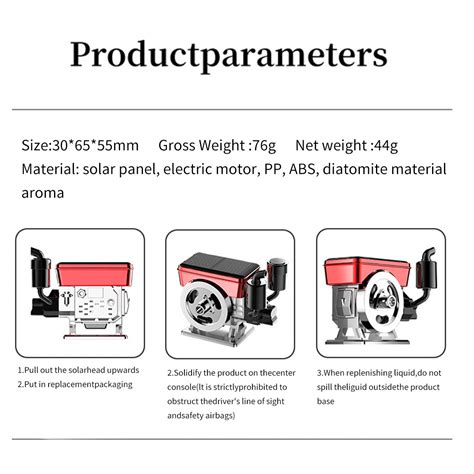 Tractor Engine Solar Powered Car Perfume Diffuser Stirlingkit