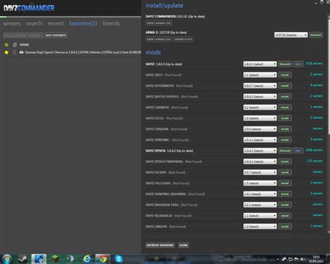 ich kann über den dayz mod nicht mehr in server joinen arma 2 arma