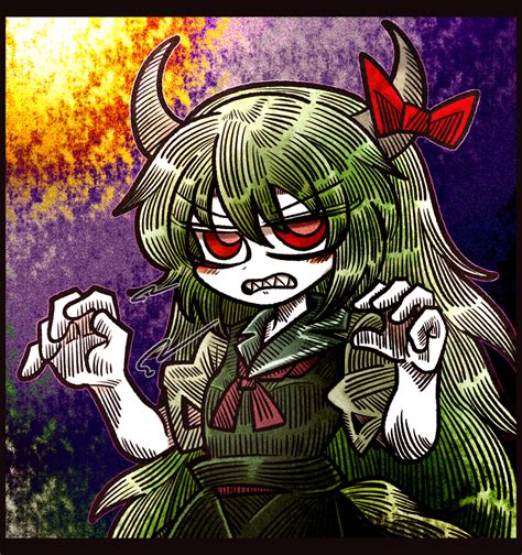 Suenari Peace Ex Keine Kamishirasawa Keine Touhou Commentary