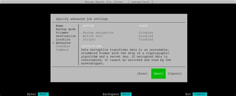 Veeam Agent Linux Installation For BTRFS