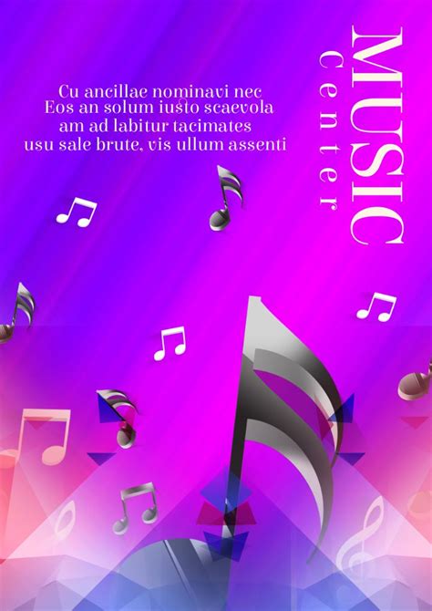 Edit Colorful Gradient Notes Poster Template For Your Design Online