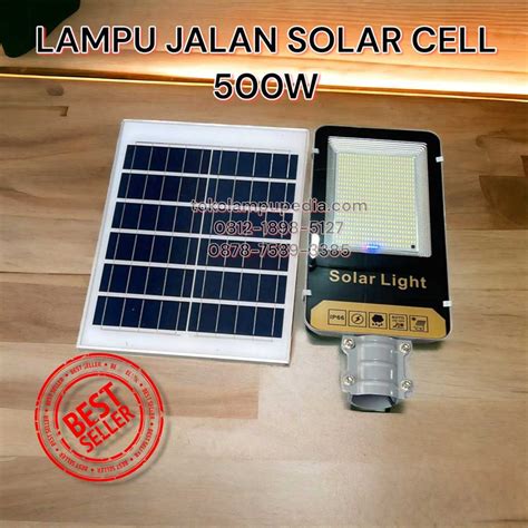Lampu Solar Cell 500w Street Light Toko Lampupedia