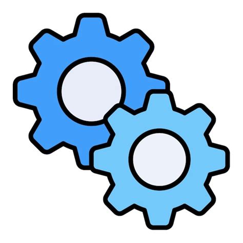 Iconos De Ajustes Vector Premium