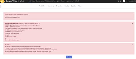 Error In Moodle With Oracle Db · Issue 211 · Academic Moodle