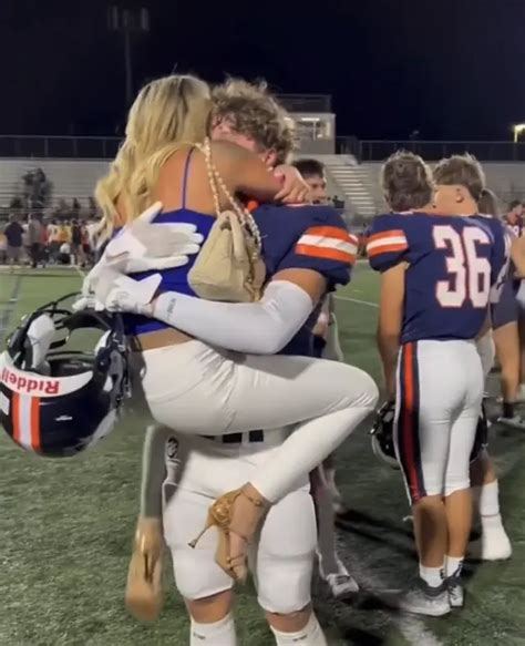 Mom Posted Classy Response As Video Of Her Hugging Son After Football