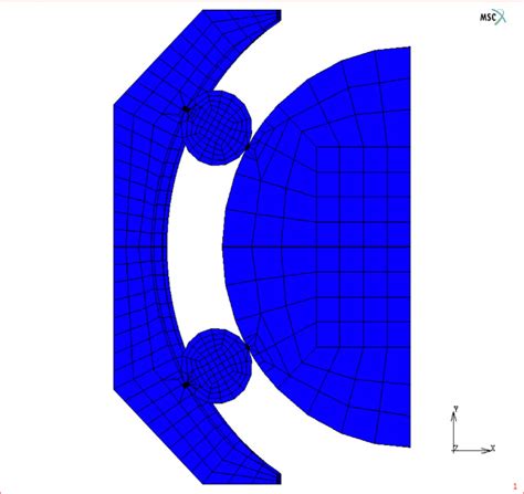 Example Of Mesh Model For Fem Download Scientific Diagram