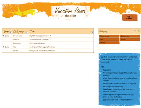 Checklist Templates List Templates Free Word Templates