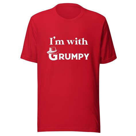 Im With Grumpy T Shirt Grumpy Man Foods