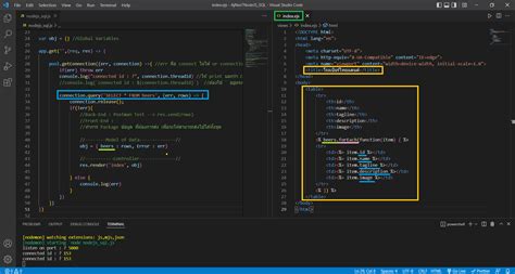 Back End Nodejs Express And Mysql Part 3 Front End Ejs Glurgeekcom