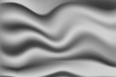 실크 회색 배경 복사 공간이 있는 추상 벡터 패턴입니다 액체 파도 질감 부드러운 커튼 벽지 웨딩 패브릭 사틴 배너 카드 엽서 배경용 물결 모양의 디자인 0명에 대한 스톡