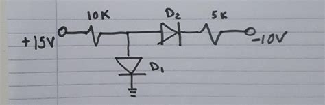 Solved Need To Determine The Q Point Of Diode And Diode Chegg Com