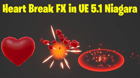 Heart Break Fx In Ue 51 Niagara Tutorial Cghow Ashif Ali