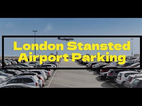 How To Go To Stansted Airport Short Stay Parking From M11 Youtube