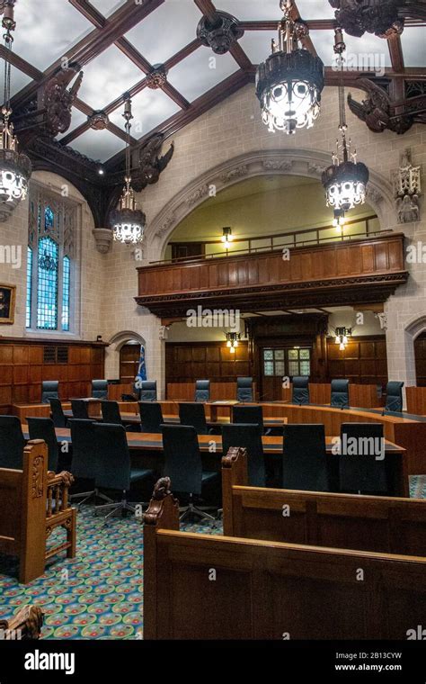 The Interior Of The Supreme Court At The Middlesex Guildhall In Central