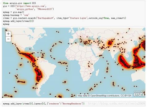 arcgis python api可视化及分析系列教程（一）：入门与简介 arcpy程序如何可视化 csdn博客