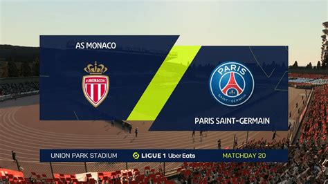 AS MONACO Vs PSG I LIGUE 1 I 11 02 2023 I FIFA 23 I SIMULATION YouTube