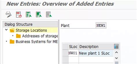 How To Create A Storage Location In Sap