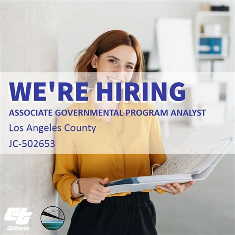 Geotechnical Services Is Hiring An Associate Governmental Program