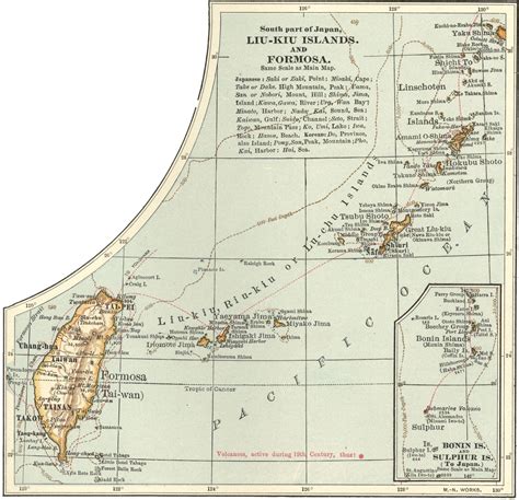 Map Of Ryukyu Kingdom