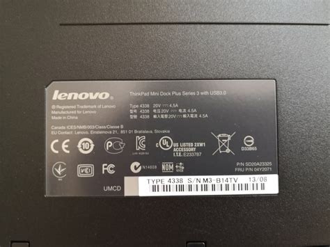 ThinkPad Mini Dock Plus Series