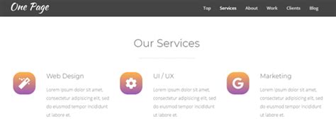 Bootstrap 4 Tutorial How To Create A One Page Website Azmind