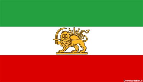 تصویر زمینه پرچم شیر و خورشید