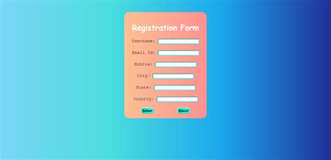 Github Revathiradhaibm Assignments Ibm Assignment 1 To Create A User Registration Page With