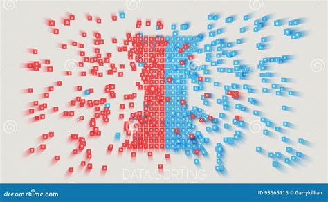 Vector Abstract Colorful Big Data Information Sorting Visualization Social Network Financial