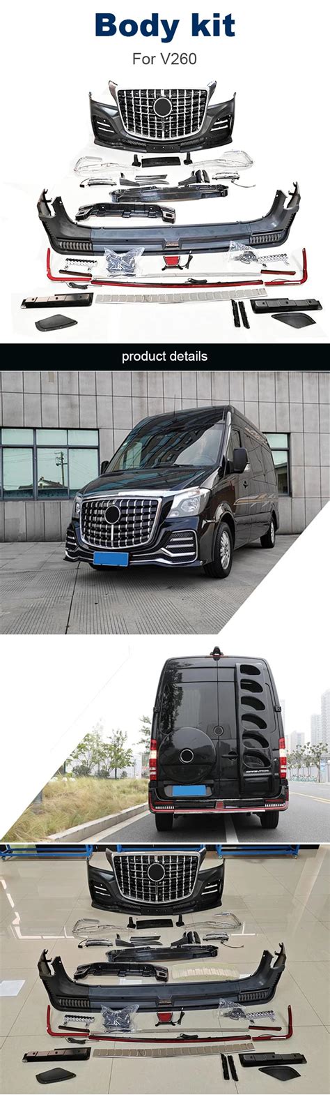 New Design Car Modification Front Bumper Rear Bumper Grille Old To New