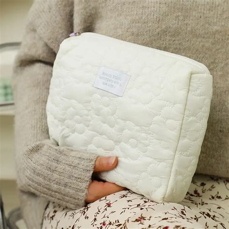 메이크업파우치 플라워 패턴 여성 메이크업 가방 세면 용품 화장품 정리함 지퍼 여행 워시 파우치 신제품 티몬