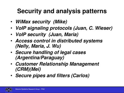 Ppt B Uilding Secure Systems Using Patterns Powerpoint Presentation