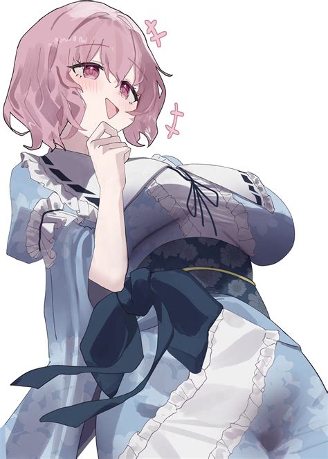 Saigyouji Yuyuko Touhou Drawn By Minominori Danbooru