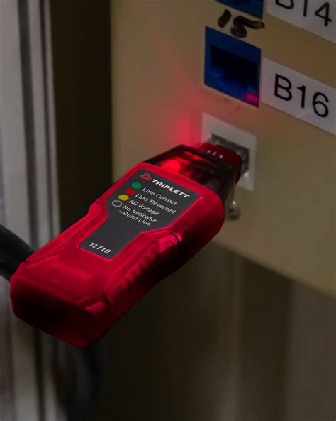 Tlt10 Analog Telephone Line Tester — Triplett Test Equipment And Tools
