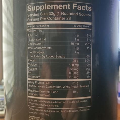 Whey Protein Cinnamon Cereal Milk Etsy