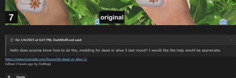 How To Modify Owner Sans Skin Color Dead Or Alive Xtreme Venus Vacation Loverslab