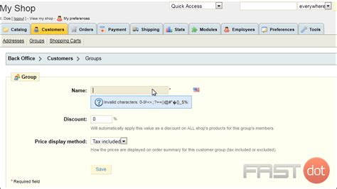 Customer Management In Prestashop