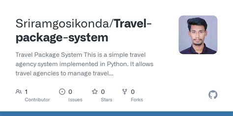 github sriramgosikonda travel package system travel package system this is a simple travel