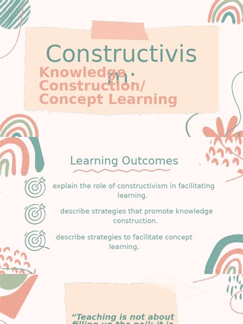 Facilitating Learning Cognitive Processes Pdf Constructivism