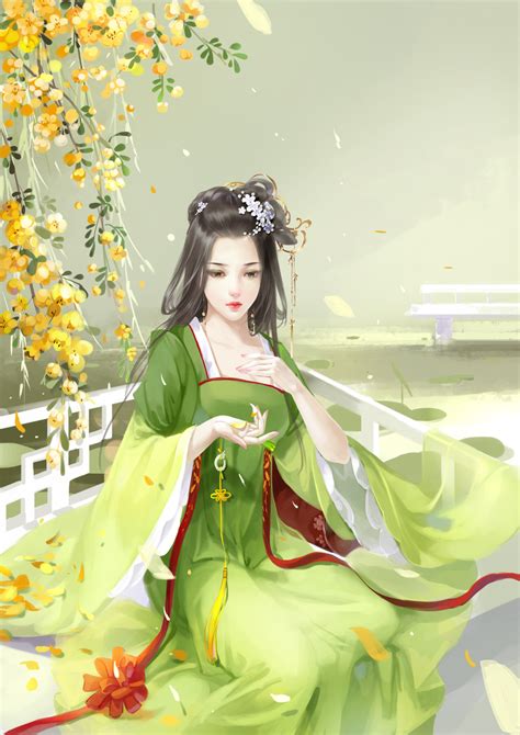 古风美人 绘师指尖糖 堆糖美图壁纸兴趣社区