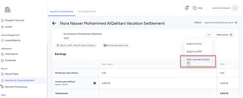 posting a journal entry from jisr to odoo knowledge base