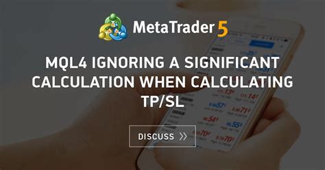 Mql4 Ignoring A Significant Calculation When Calculating Tpsl Pips Mql4 And Metatrader 4