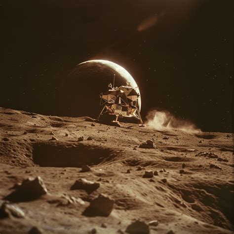 Free Lunar Module Landing Image Download At Stockcake