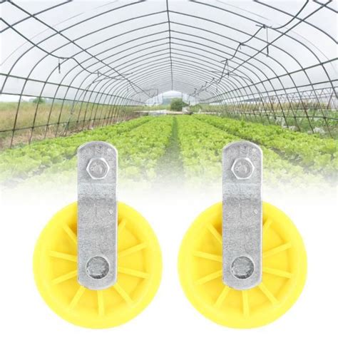 Cikonielf Poulie De Serre 2 Pièces Accessoires De Serre De Poulie