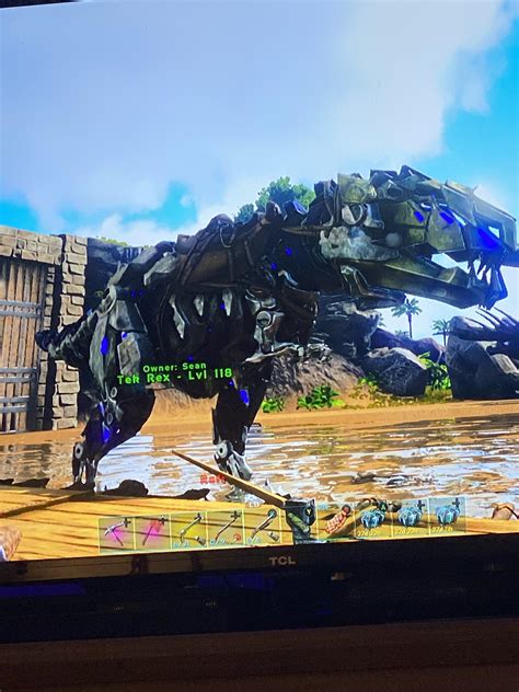 Im So Excited I Finally Got My First Tek Rex Can You Help Me Name Him R ARK
