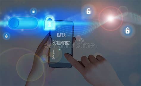Word Writing Text Data Scientist Business Concept For Demonstrating