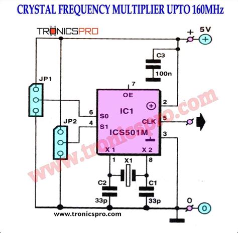 Crystal Frequency Multiplier Circuit Diagram Electronics Projects