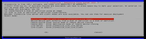 How To Restore A Disk Image With Clonezilla