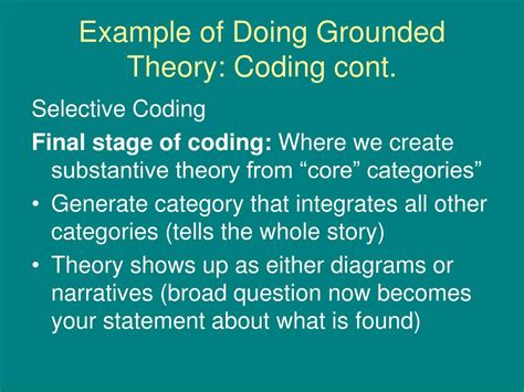 Ppt Grounded Theory Powerpoint Presentation Free Download Id4496370